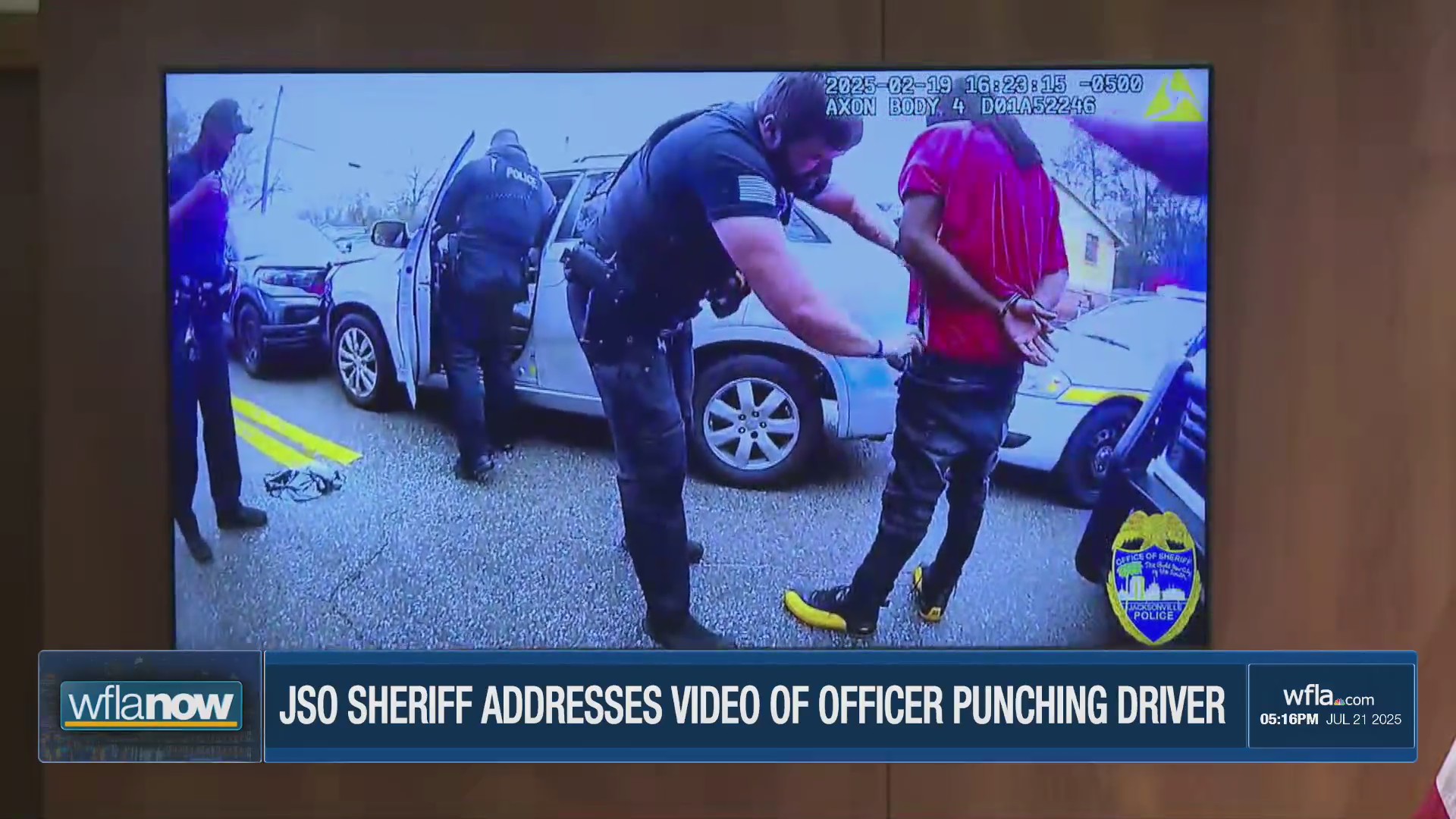 JSO sheriff releases body cam video of viral traffic stop incident – WFLA