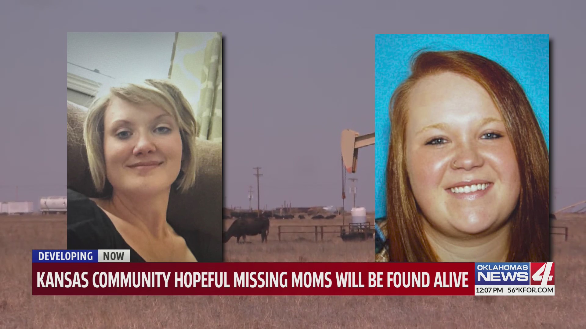 Kansas community hopeful missing moms will be found alive – KFOR.com ...