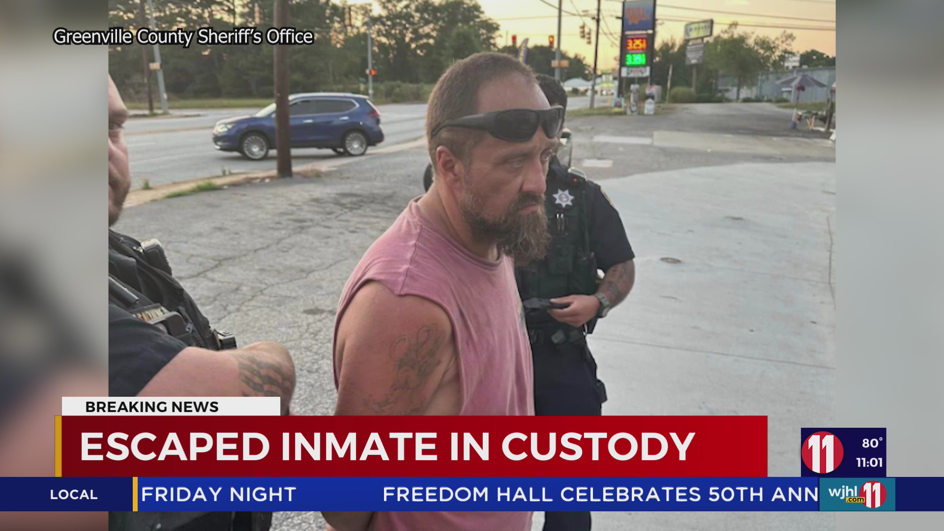 Escaped Carter County inmate Billy Fletcher captured in South Carolina ...