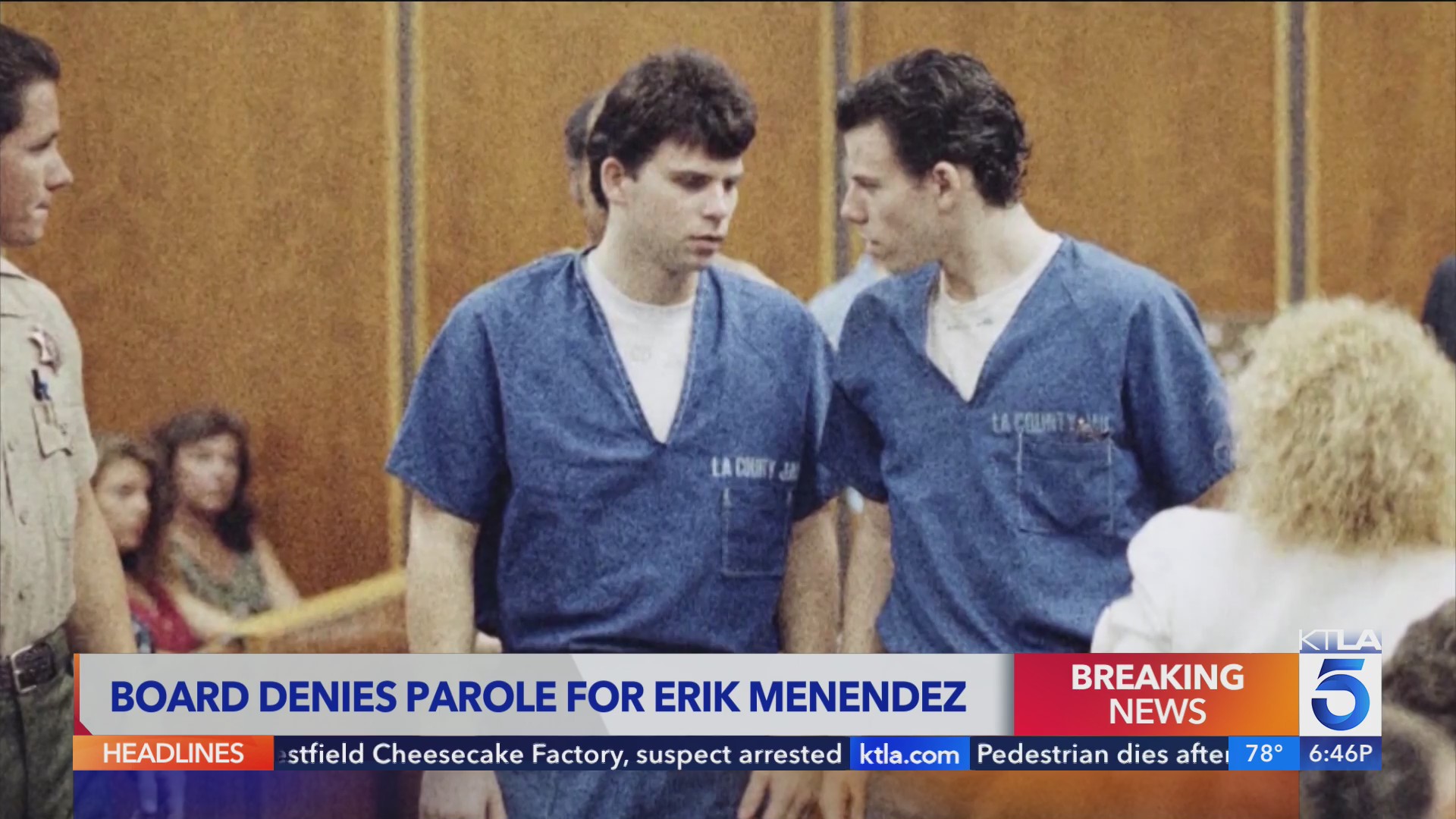 Eric Menendez denied parole after 30 years in prison for parents ...