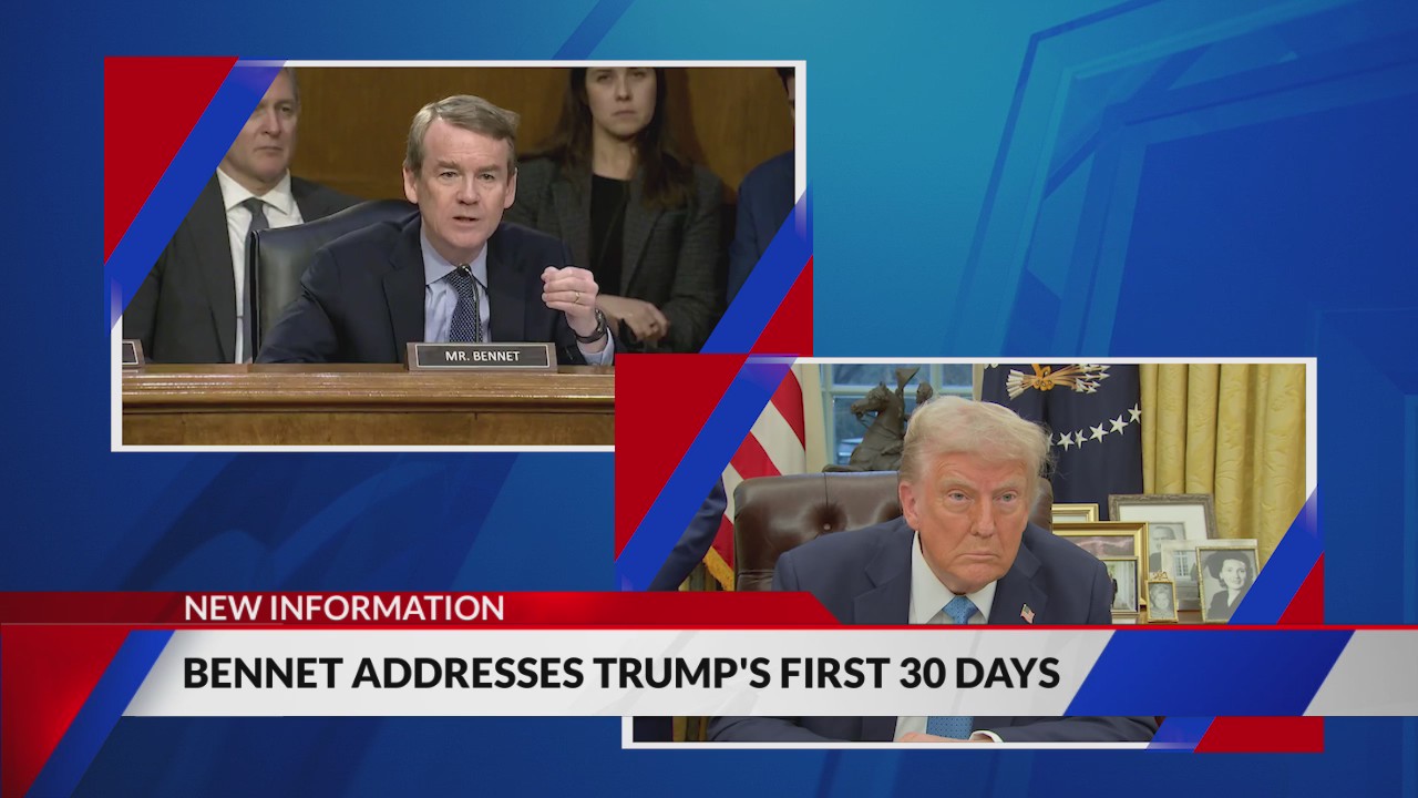 Senator Bennet on Trump’s first month in office – FOX21 News Colorado