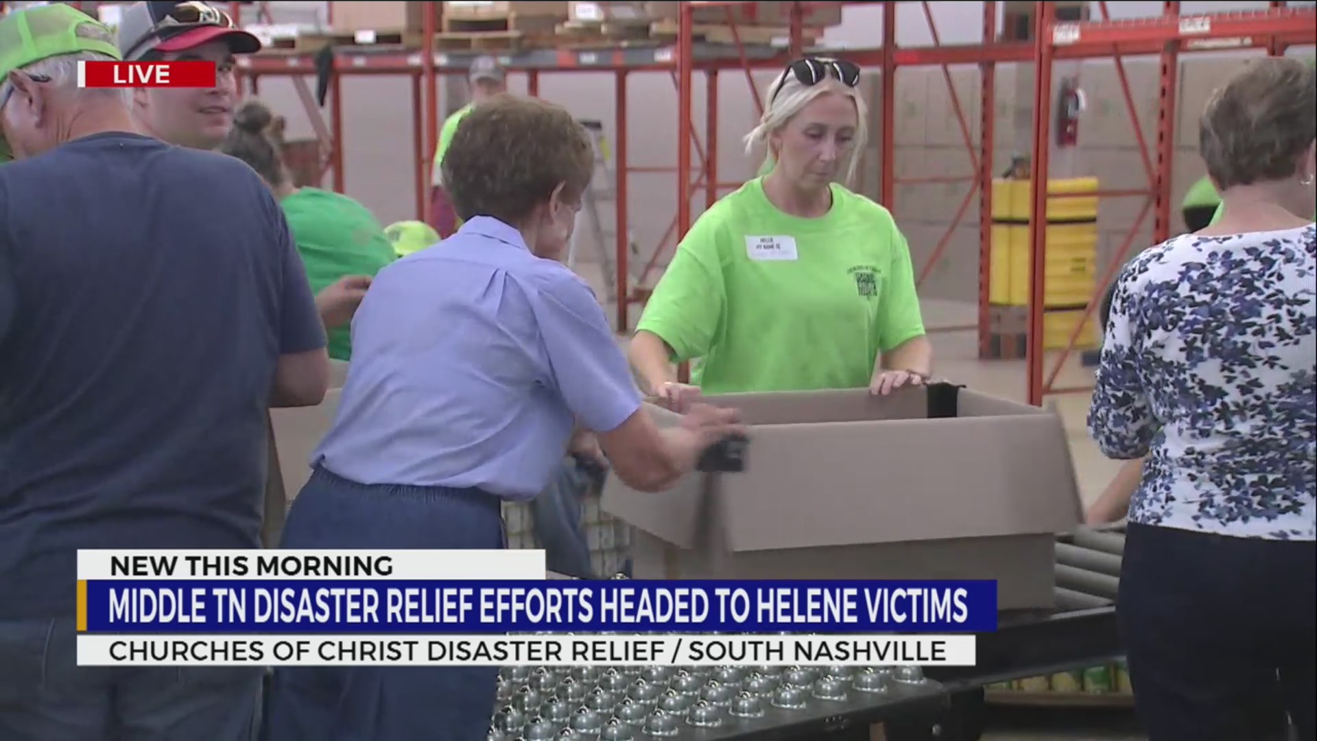 Disaster relief efforts headed to Helene victims – WKRN News 2