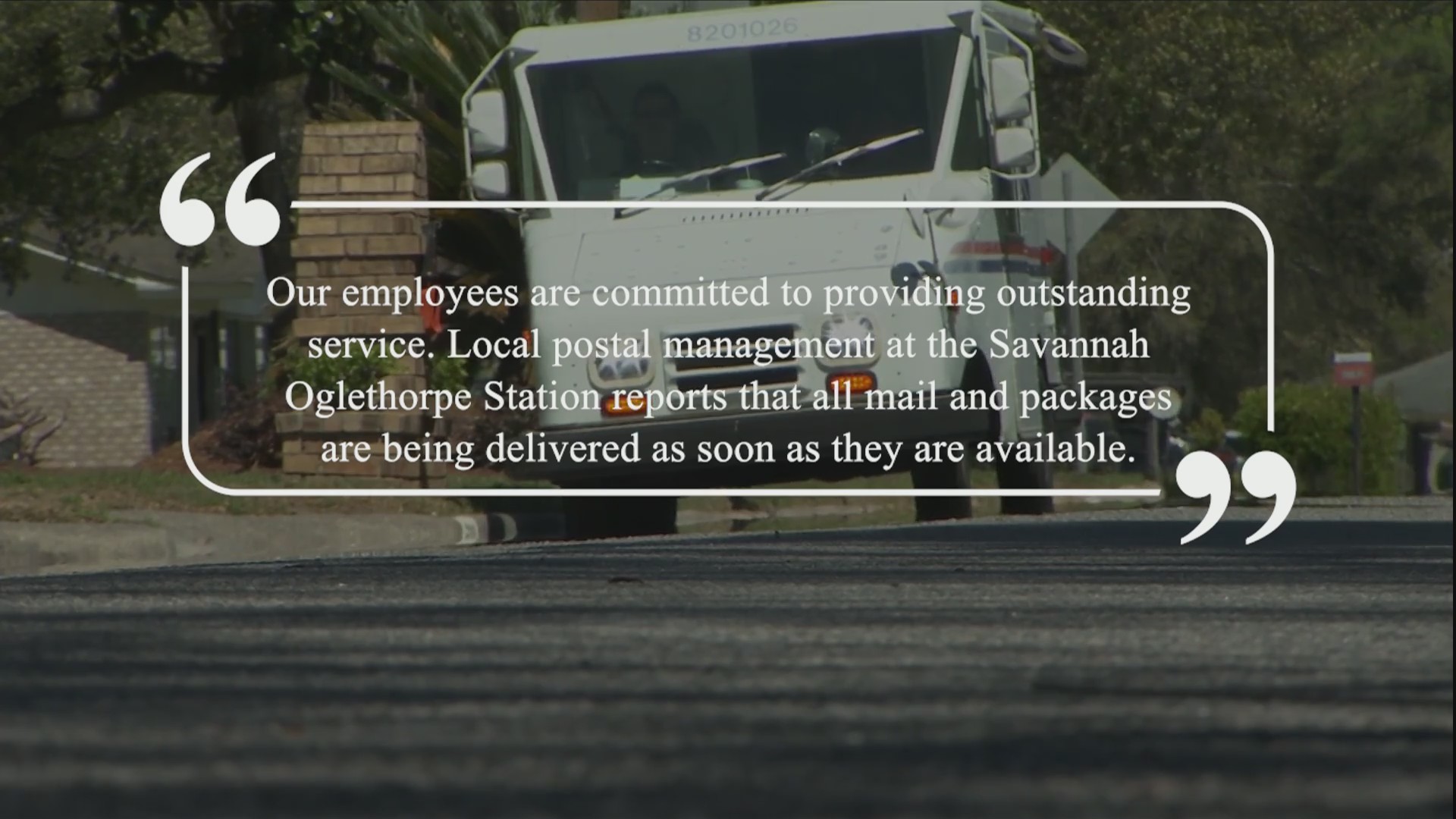 USPS responds to Savannah delivery concerns – WSAV-TV