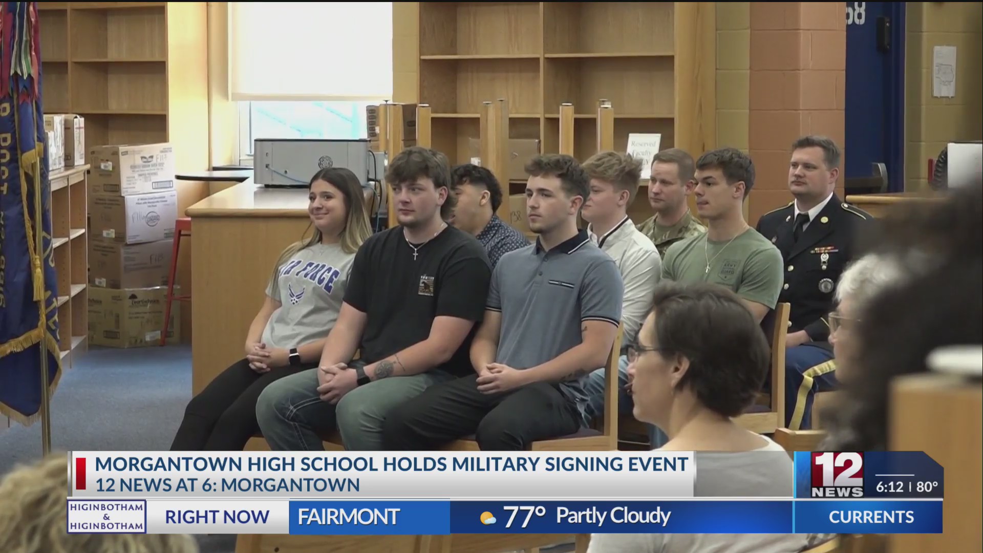 Morgantown High School holds Military Signing Day – WBOY.com