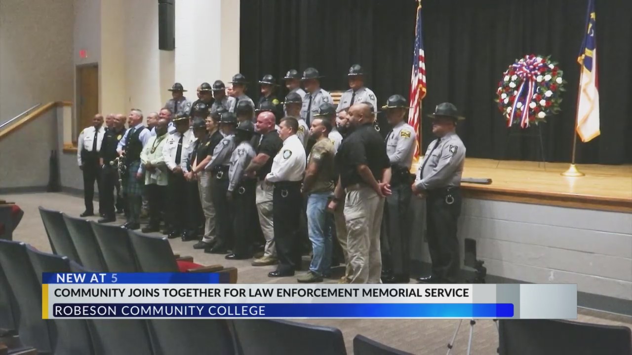Robeson County deputies honor fallen officers for ‘National Police Week ...