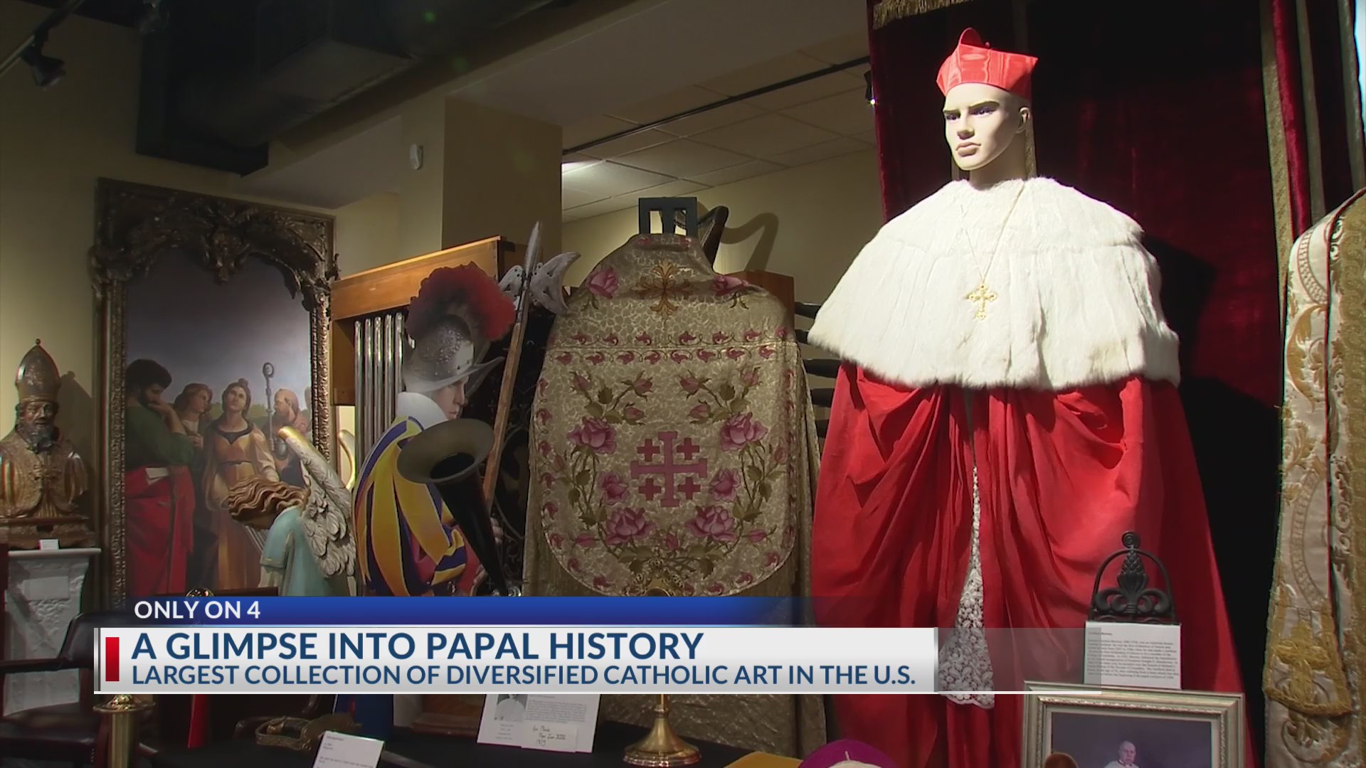 Getting a glimpse at the largest Catholic art collection in the U.S ...