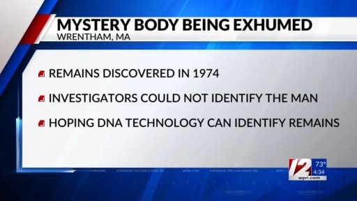 Body discovered in 1974 to be exhumed for DNA testing – WPRI.com