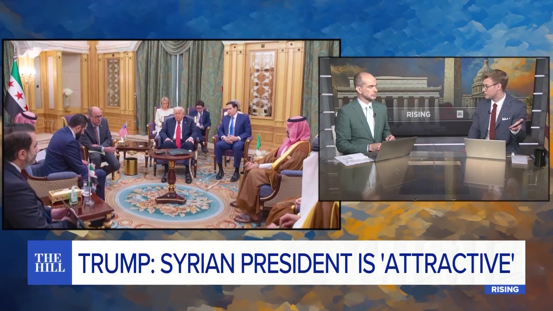 Trump Praises Syrian President As ‘Attractive,’ ‘Tough’ Guy | RISING ...