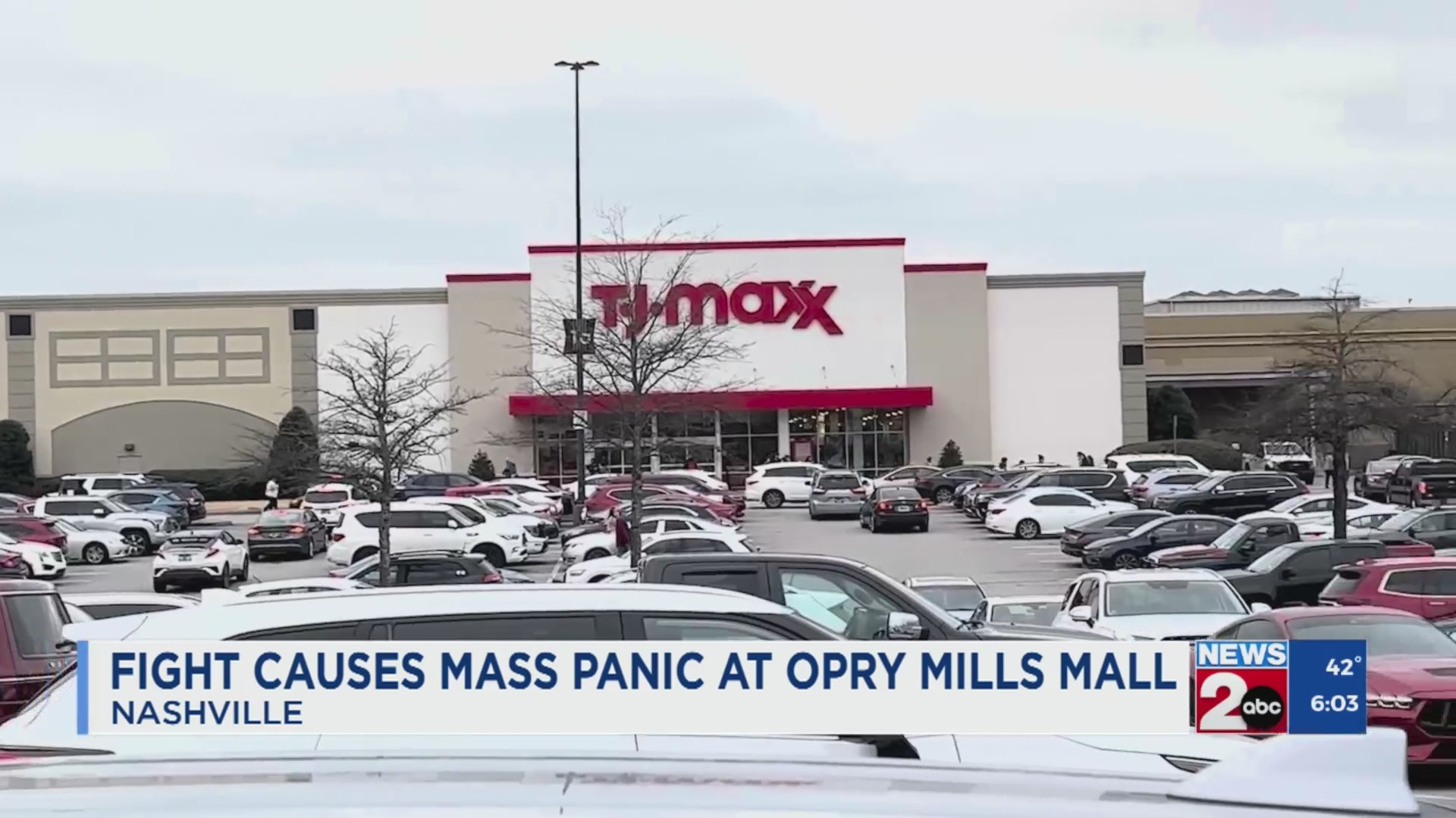 Fight causes mass panic at Opry Mills Mall – WKRN News 2