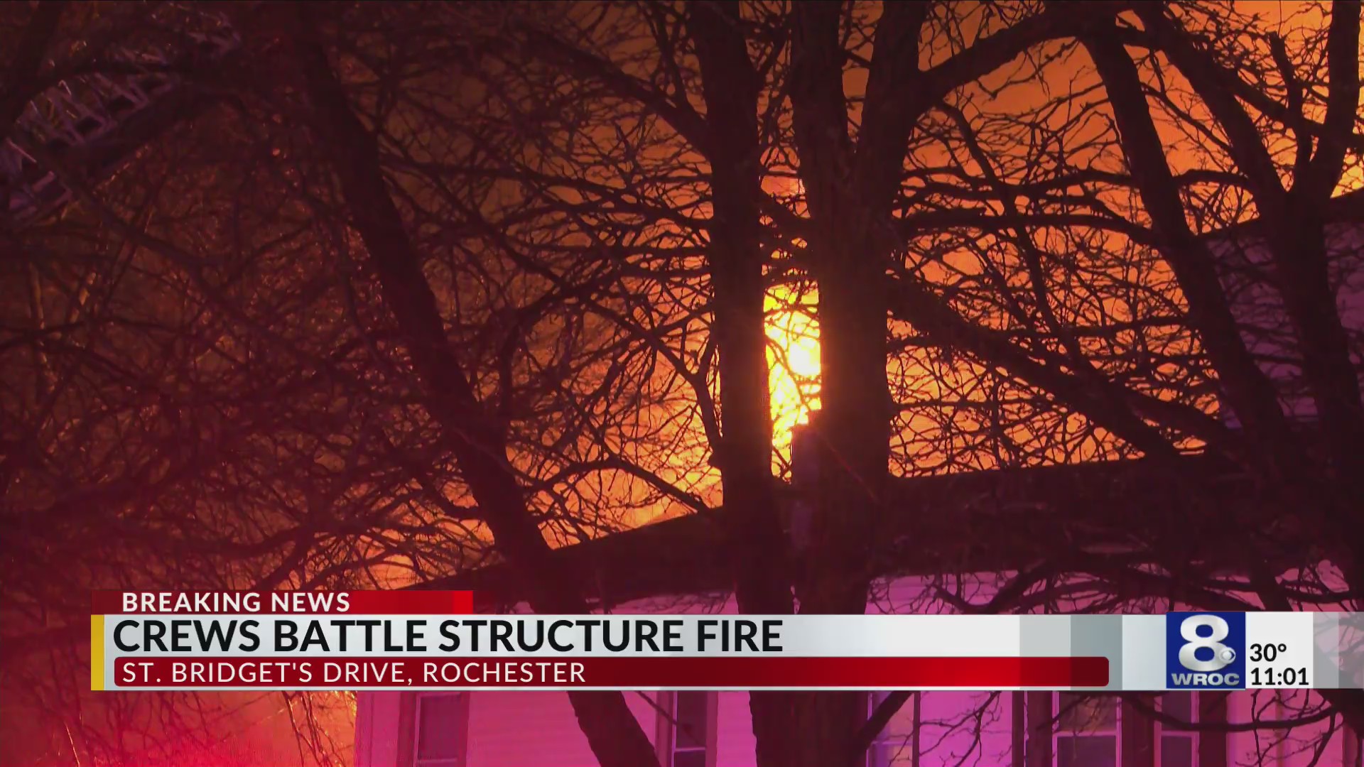 Crews battle vacant structure fire on St. Bridget’s Drive – RochesterFirst