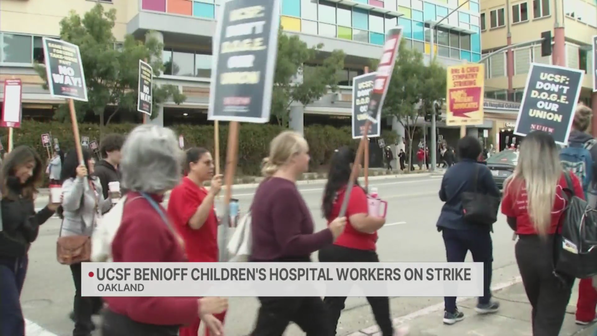UCSF Benioff Children’s Hospital workers on strike – KRON4