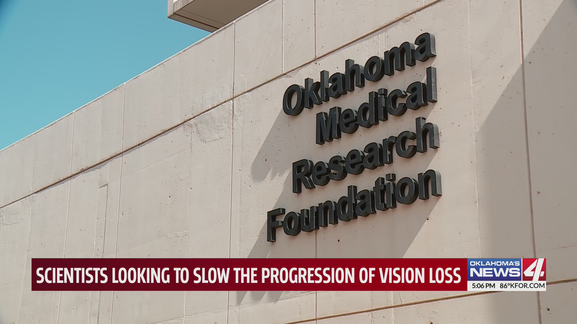 OMRF scientists looking into if bad diet connects to vision loss – KFOR ...