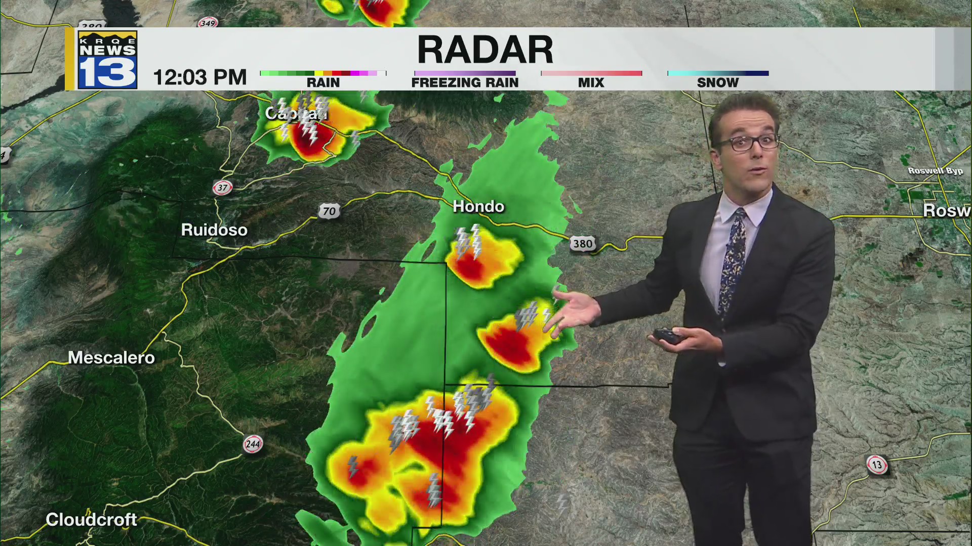 Stormy with muggy air in short term – KRQE NEWS 13 – Breaking News ...