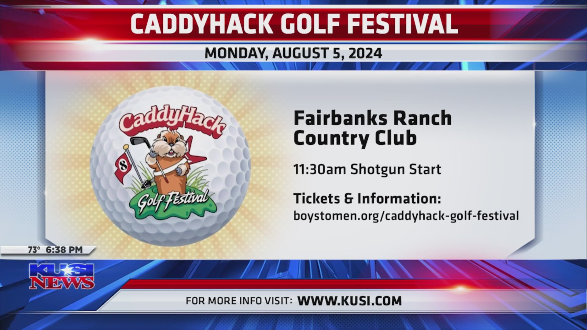 CaddyHack 2024 Golf Festival on Aug. 5 to benefit Boys To Men Mentoring – FOX 5 San Diego & KUSI ...