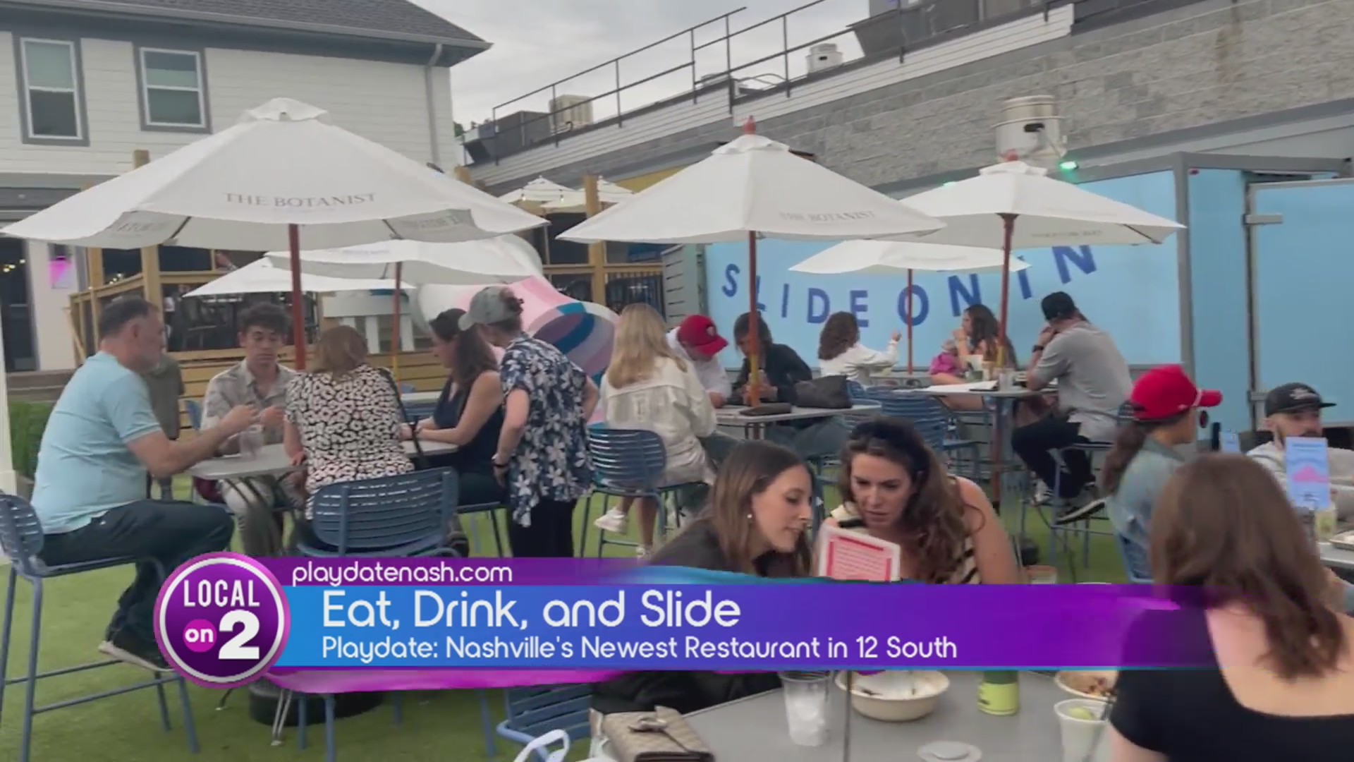 Eat, drink, and slide at Playdate! – WKRN News 2