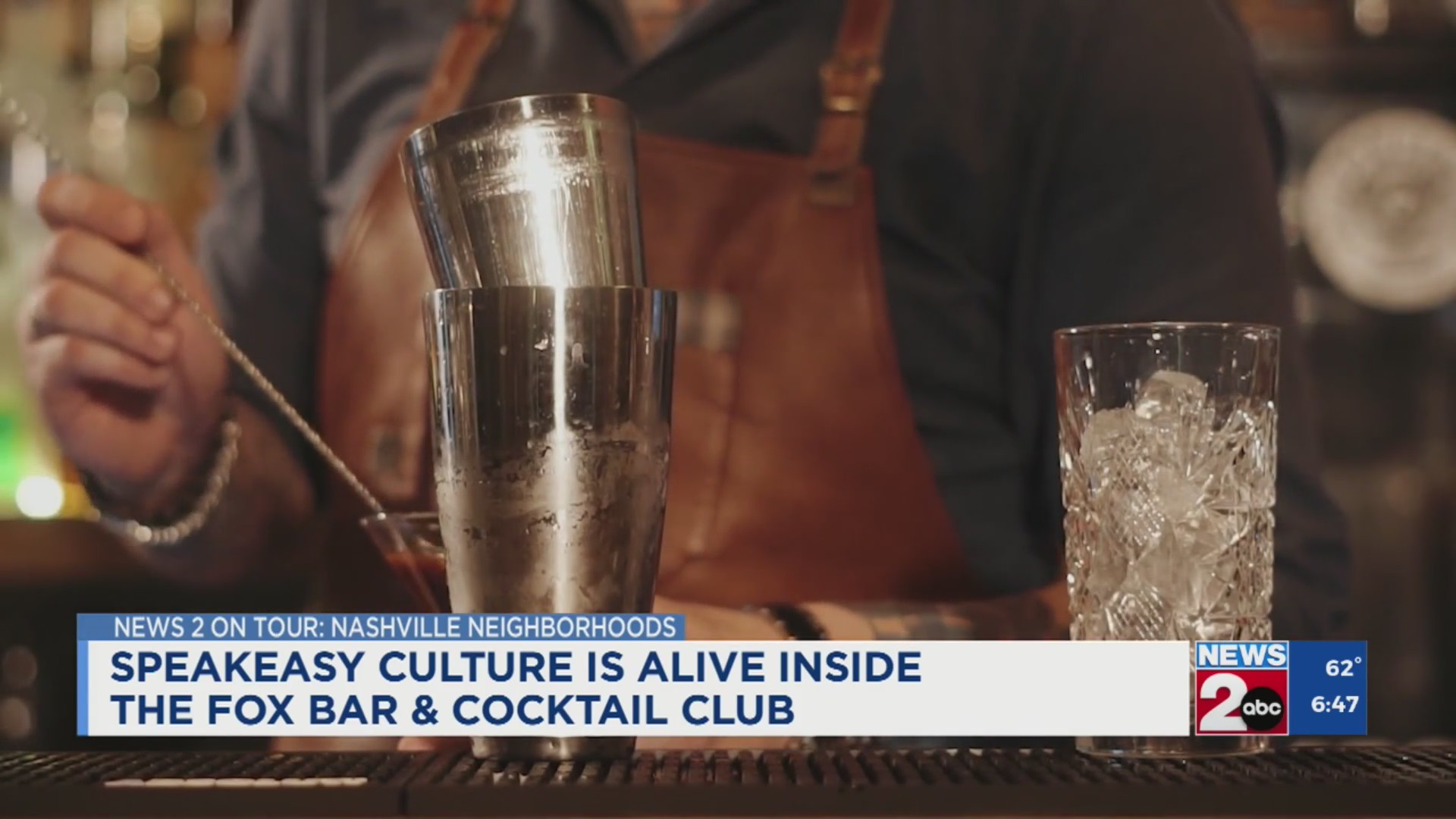 Speakeasy culture is alive inside The Fox Bar & Cocktail Club – WKRN News 2
