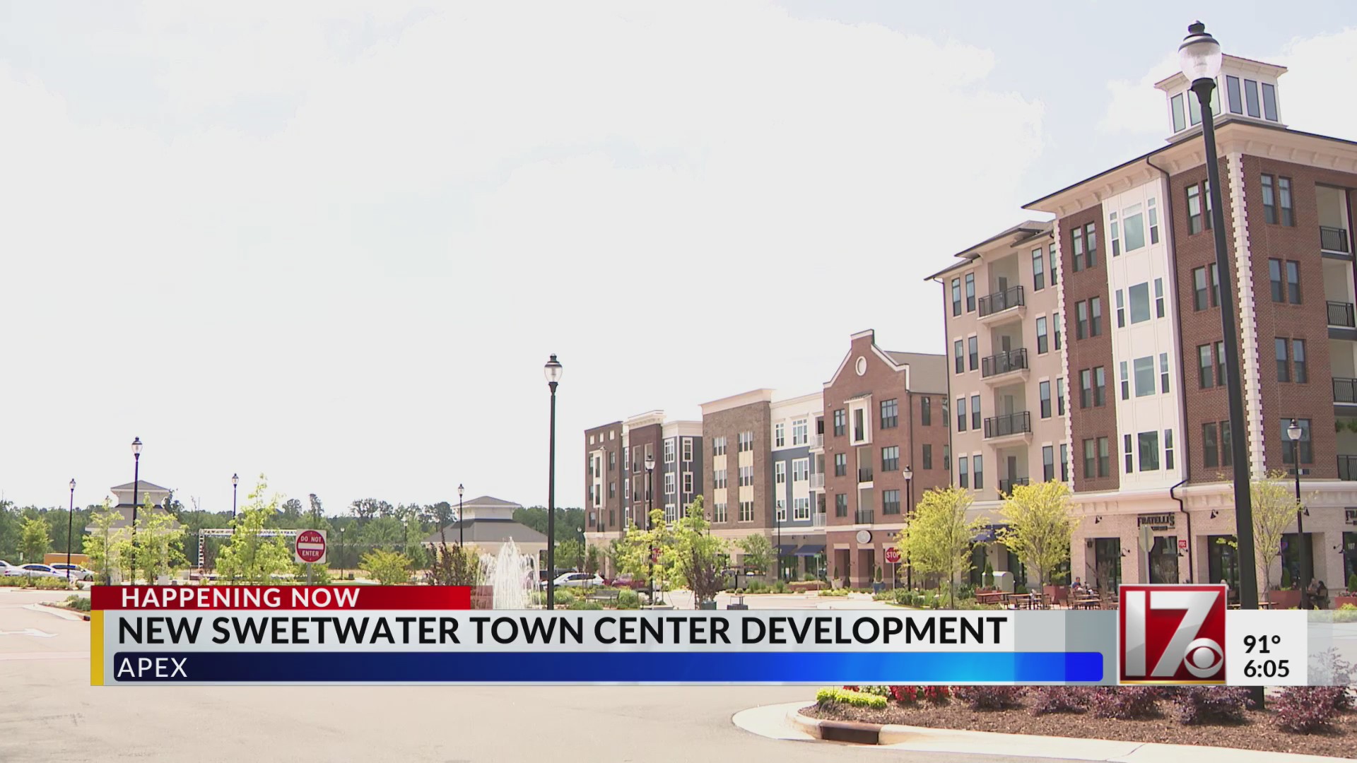 New Sweetwater Town Center development in Apex – CBS17.com