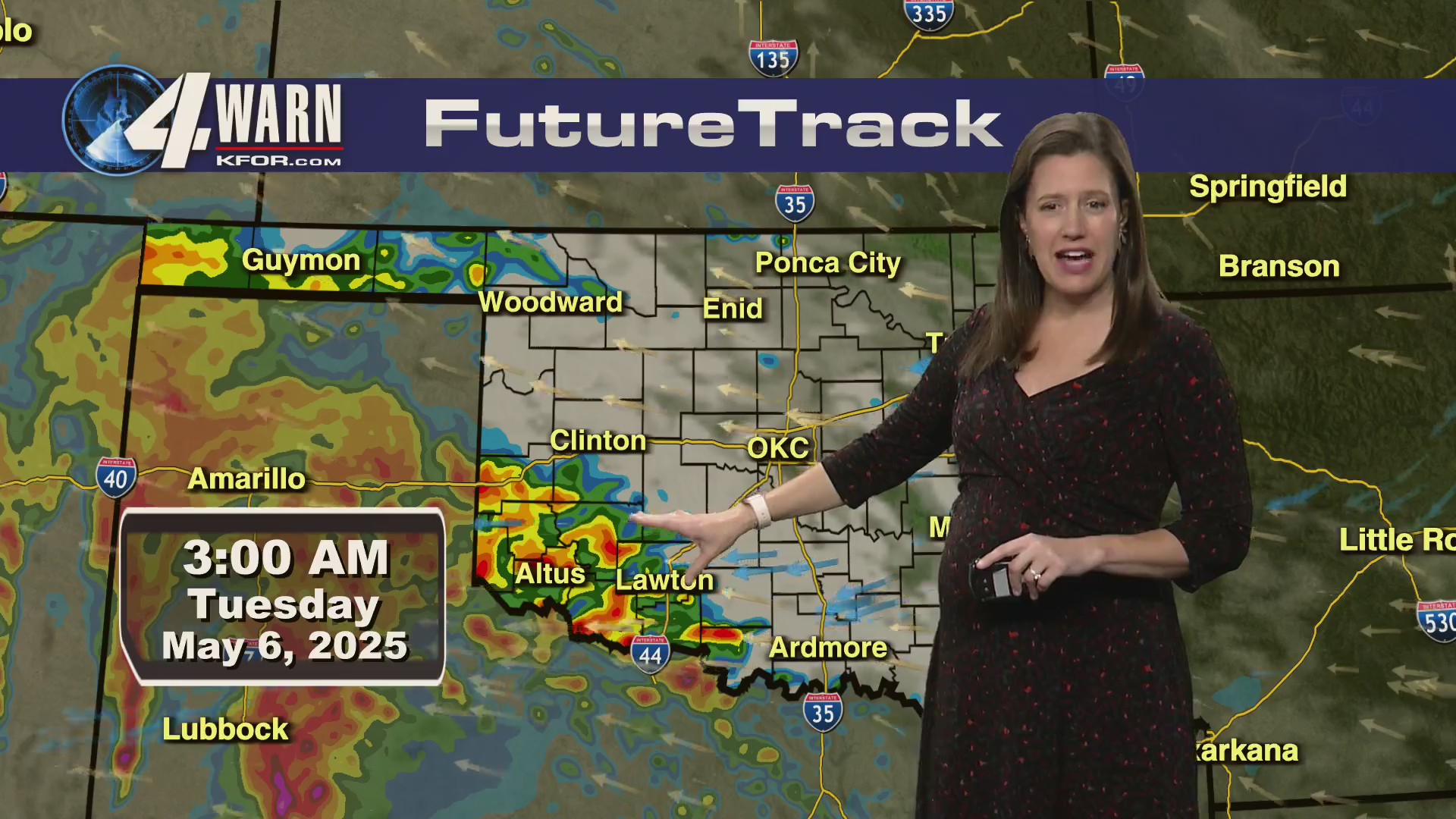 Emily Sutton talks about our next round of rain and storms (5/5/25 6 ...