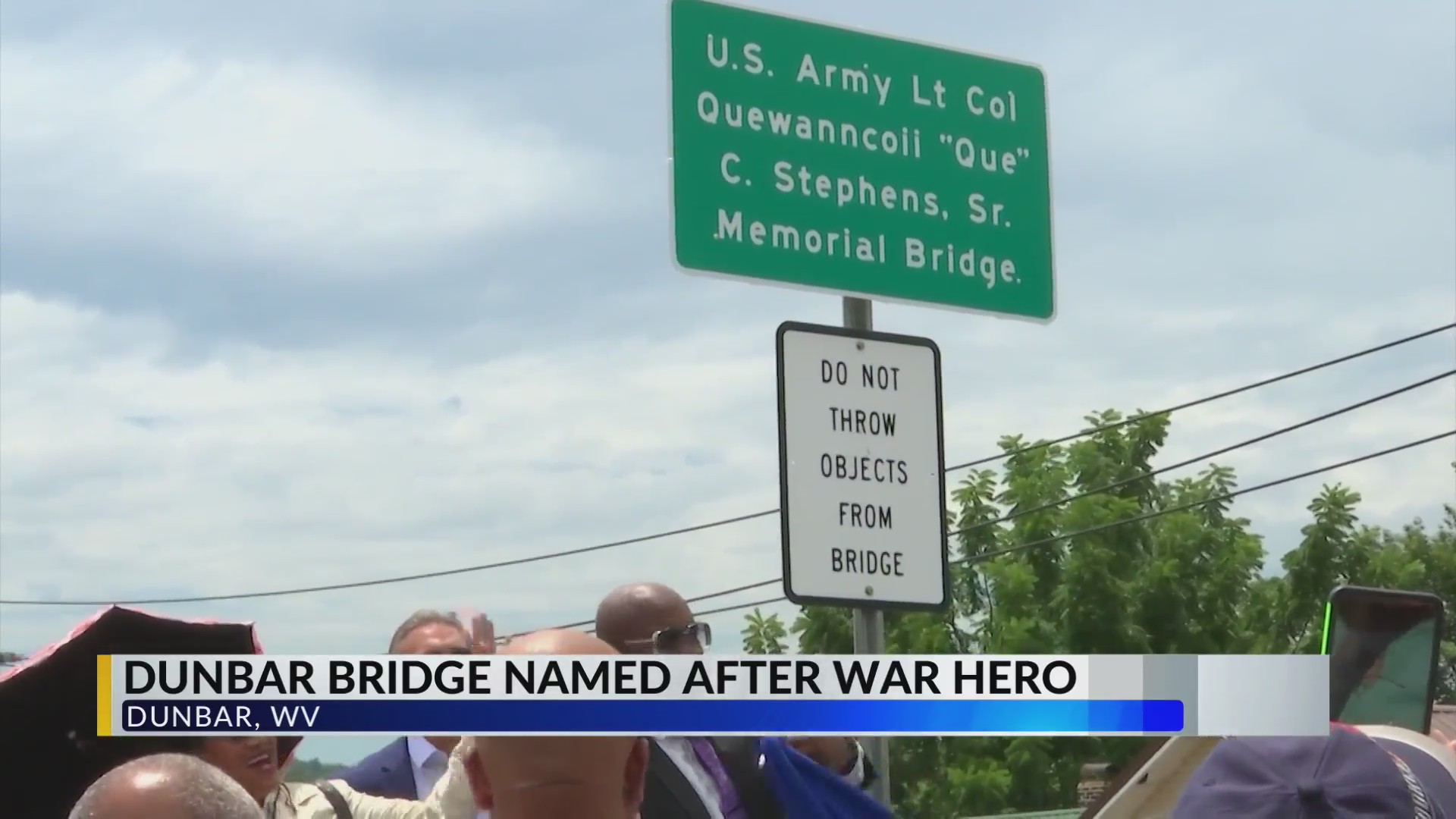 Dunbar Toll Bridge renamed for war hero – WOWK 13 News