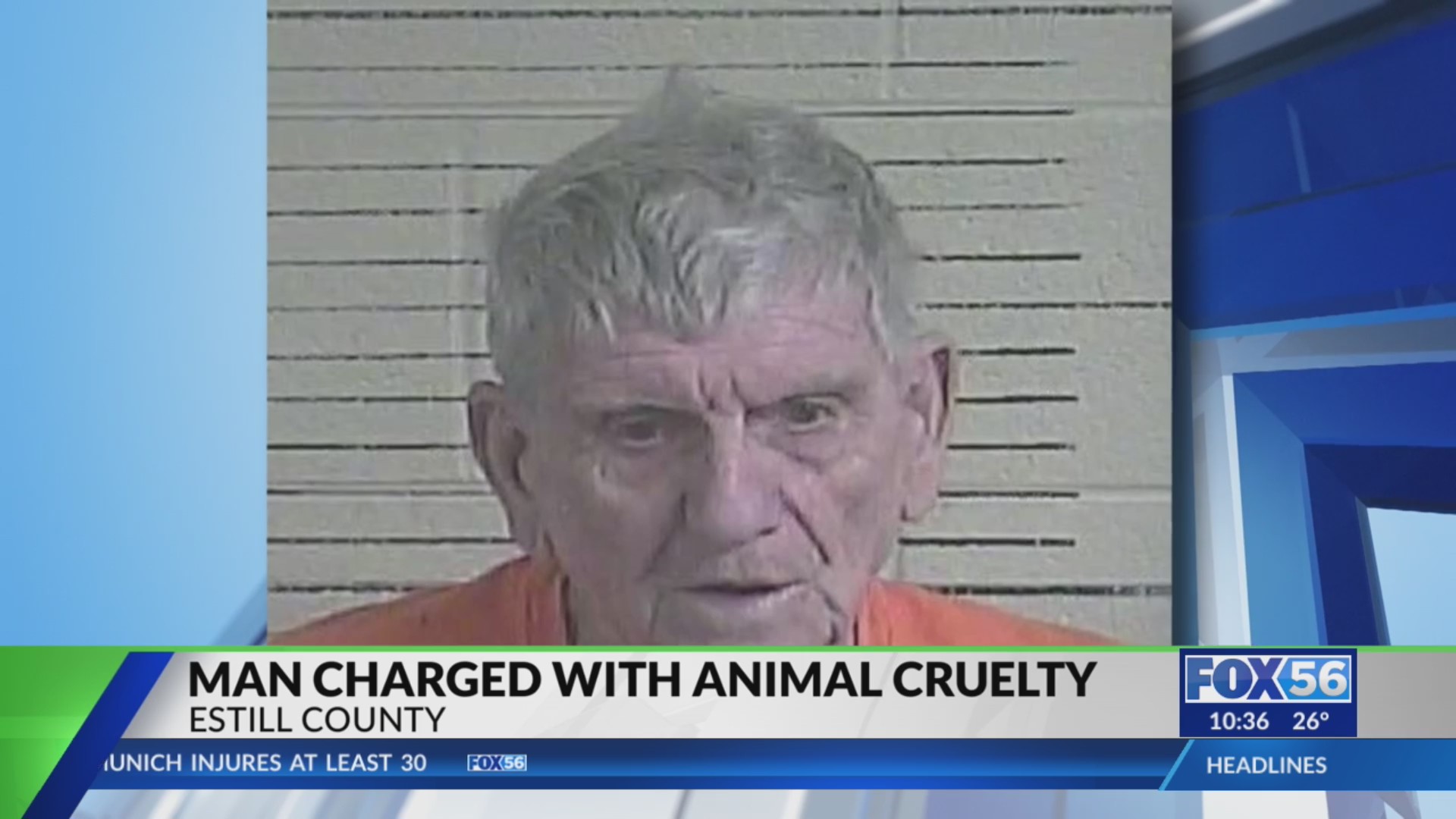Man charged with animal cruelty in Estill County – FOX 56 News