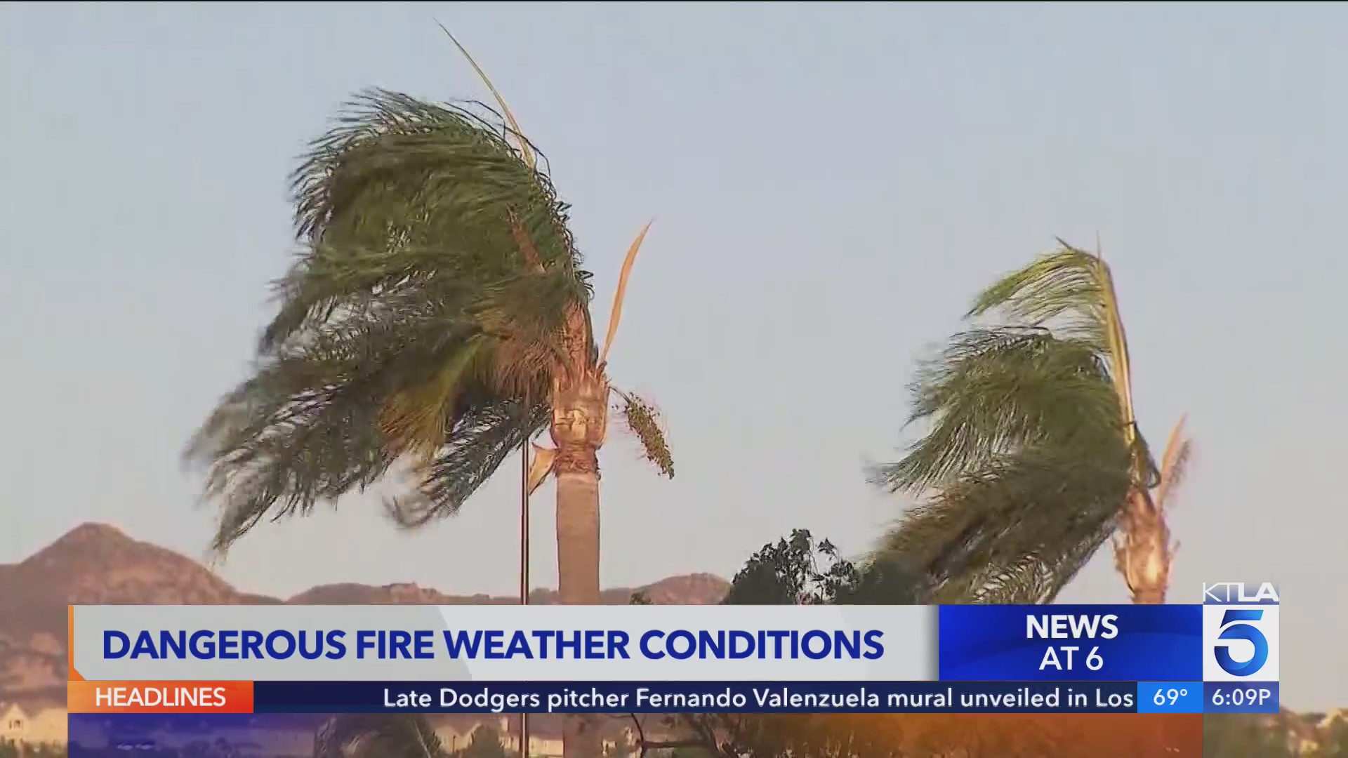 Red Flag warnings issued in SoCal for high winds, dangerous fire ...