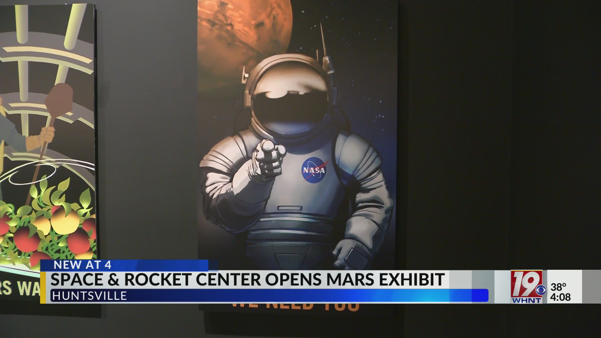 USSRC Opens Mars Exhibit | Dec. 20, 2024 | News 19 at 4 p.m. – WHNT.com
