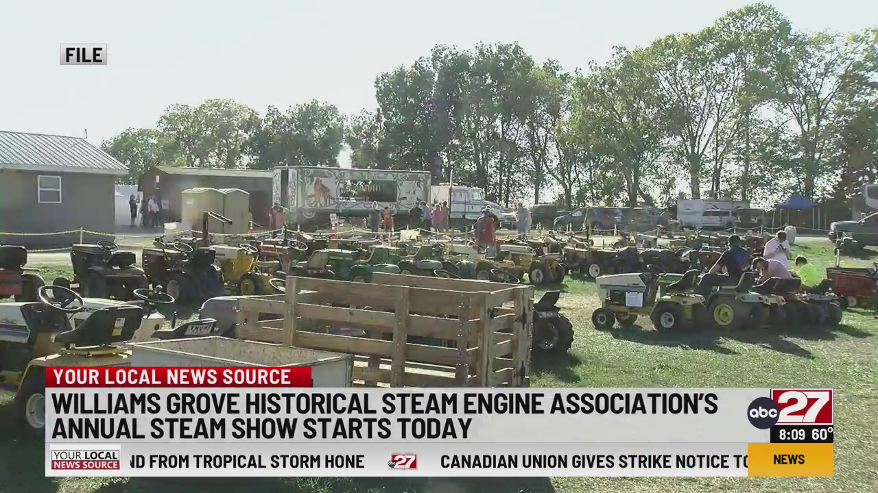 Williams Grove Historical Steam Engine Association’s Annual Steam Show ...