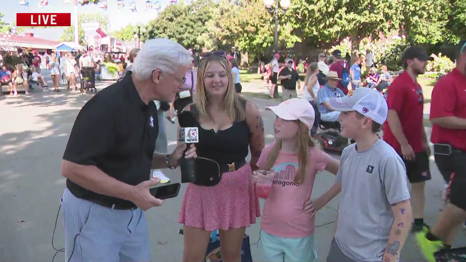Chief Meteorologist Ed Wilson at day 7 of the Iowa State Fair – who13.com