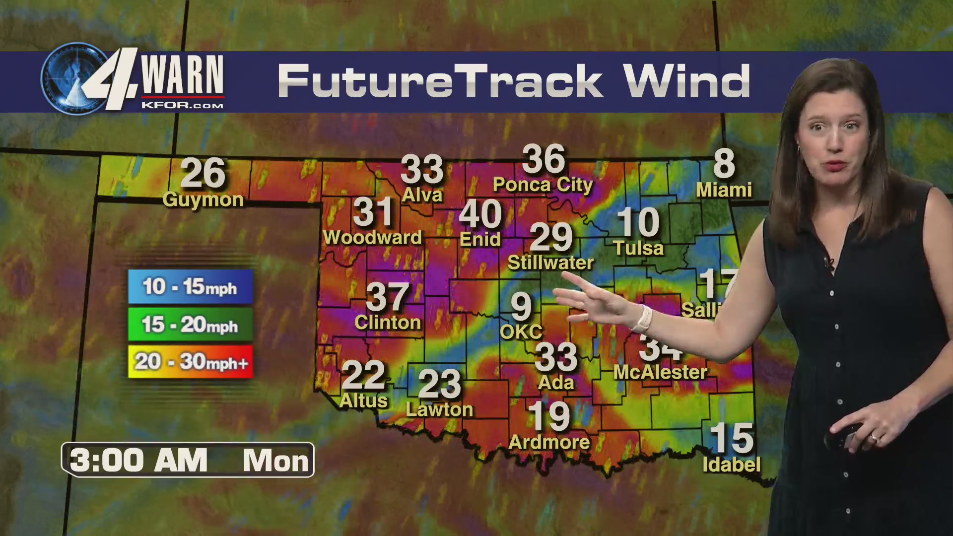 Emily Sutton talks about summer-like heat and fire danger (4/12/25 at 7 ...
