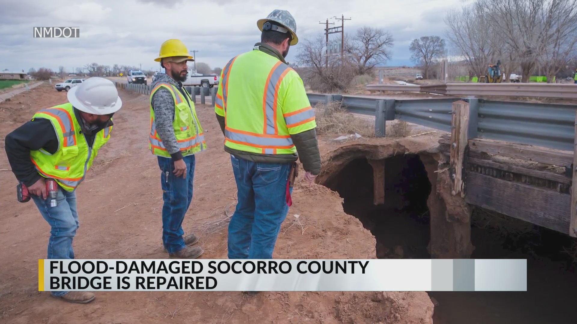Socorro County bridge reopens following flood – KRQE NEWS 13 – Breaking ...