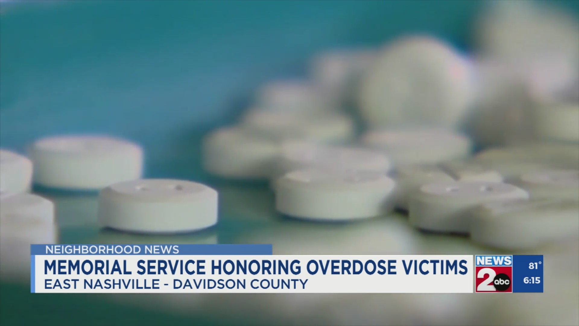 Memorial service honoring overdose victims in East Nashville – WKRN News 2