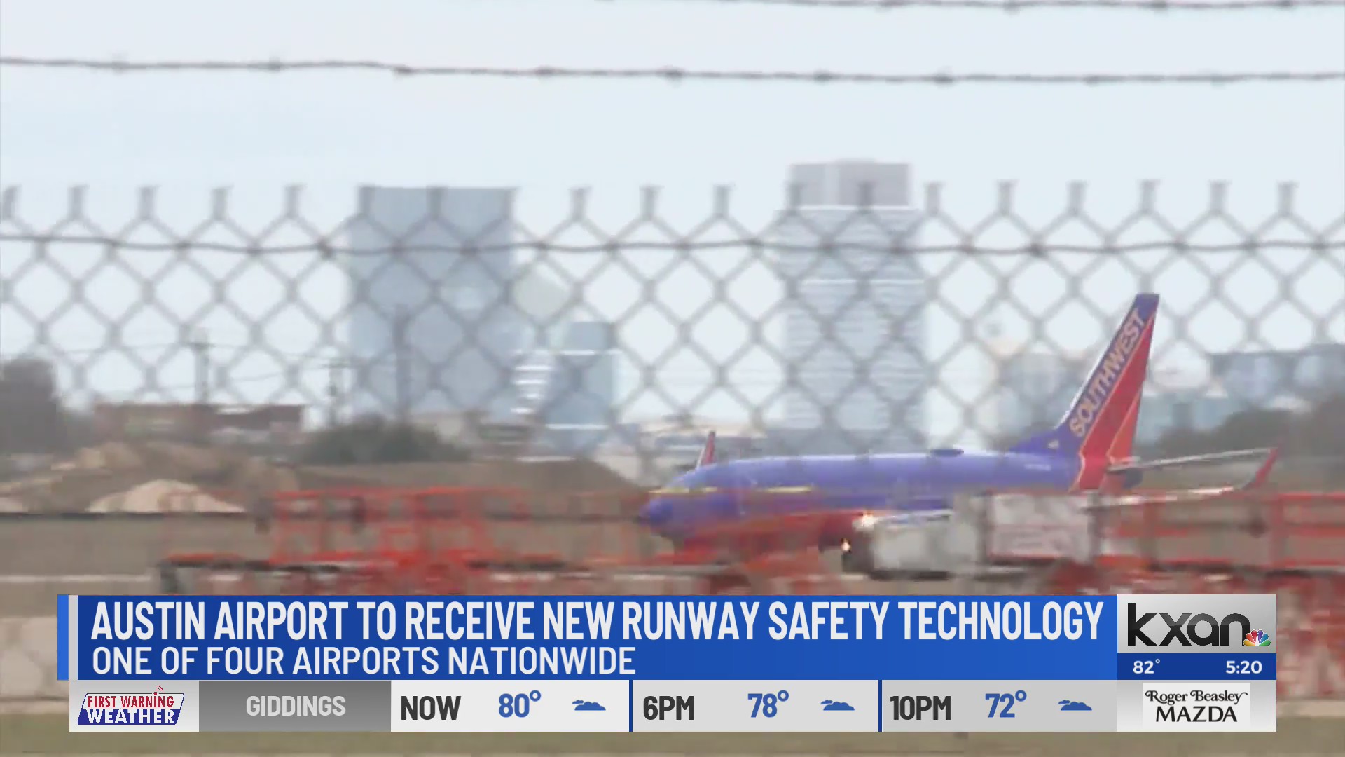 Austin airport one of 4 nationwide to receive new runway safety ...