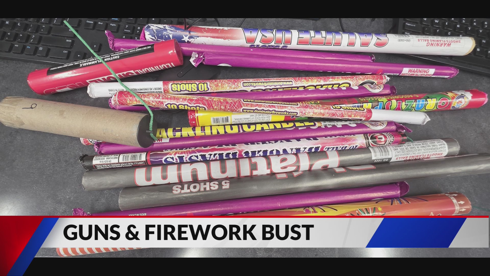 SLMPD busts minors for fireworks, guns on 4th of July weekend – FOX 2