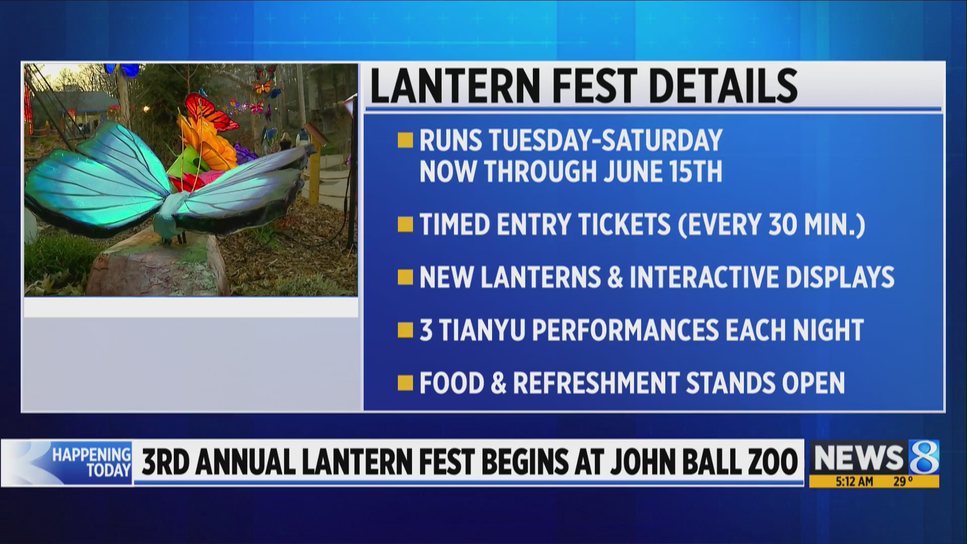 3rd Lantern Festival kicking off at John Ball Zoo – WOODTV.com