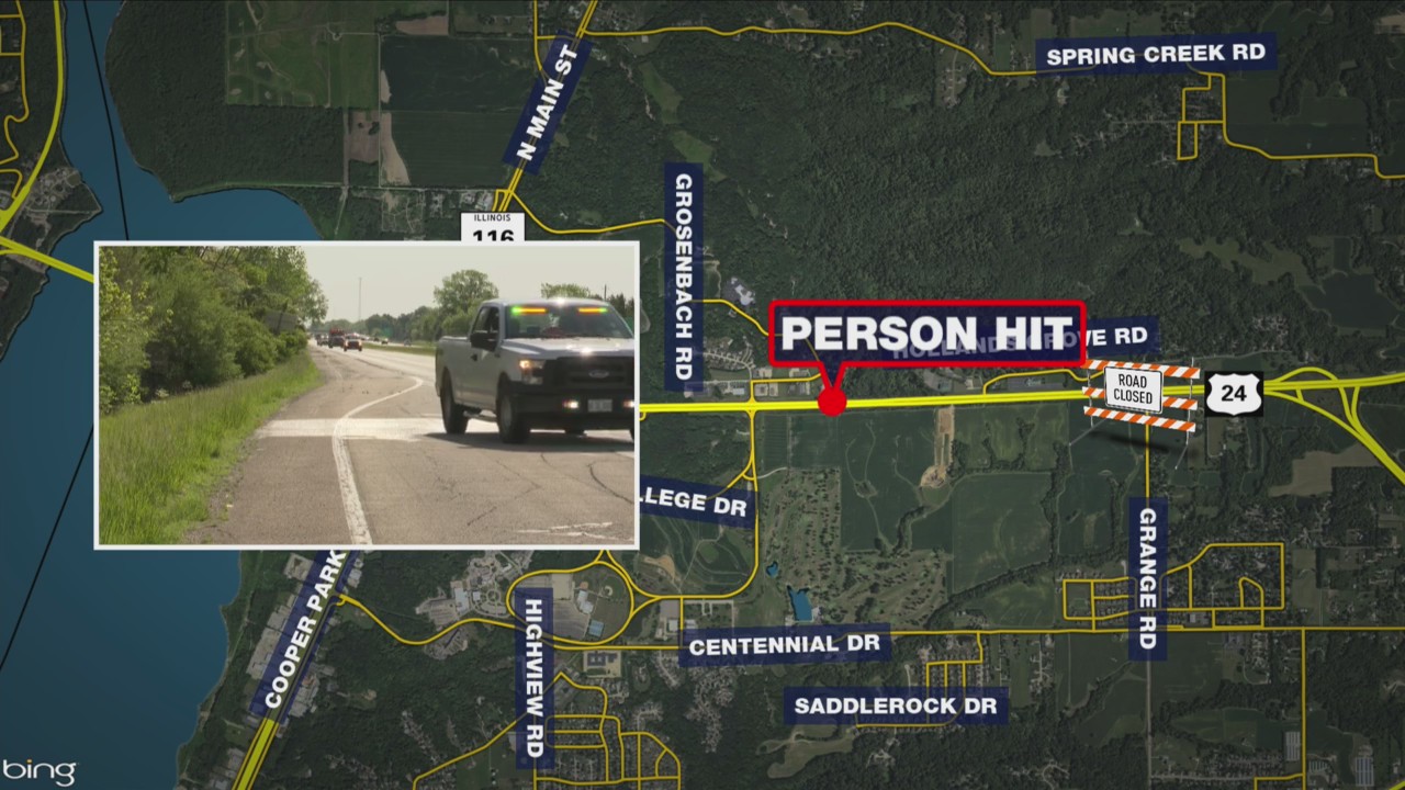 One dead after truck vs. pedestrian crash on U.S. Route 24 near ...