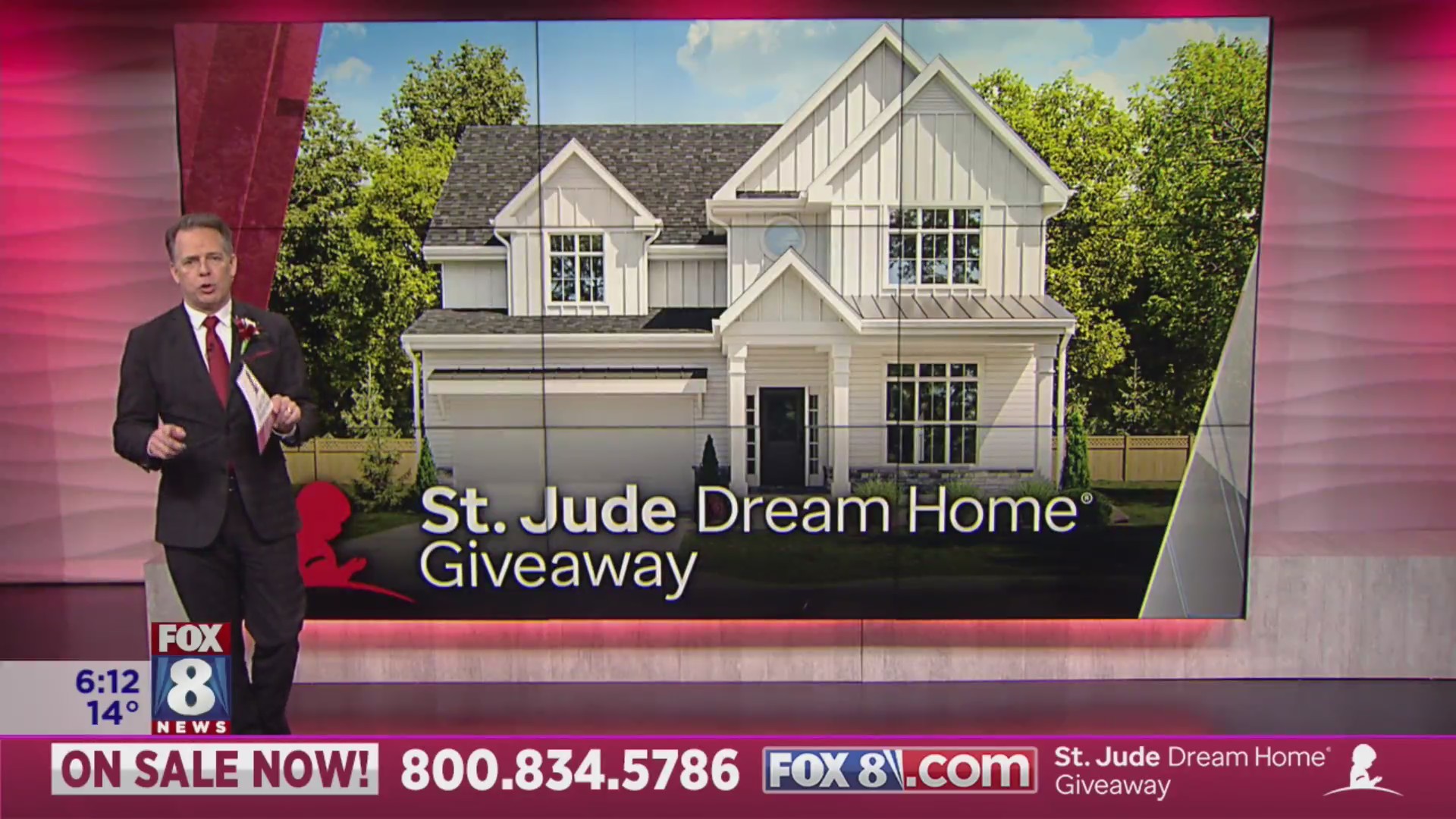 Mike Skoda gives update on progress of St. Jude Dream Home construction – Fox 8 Cleveland WJW