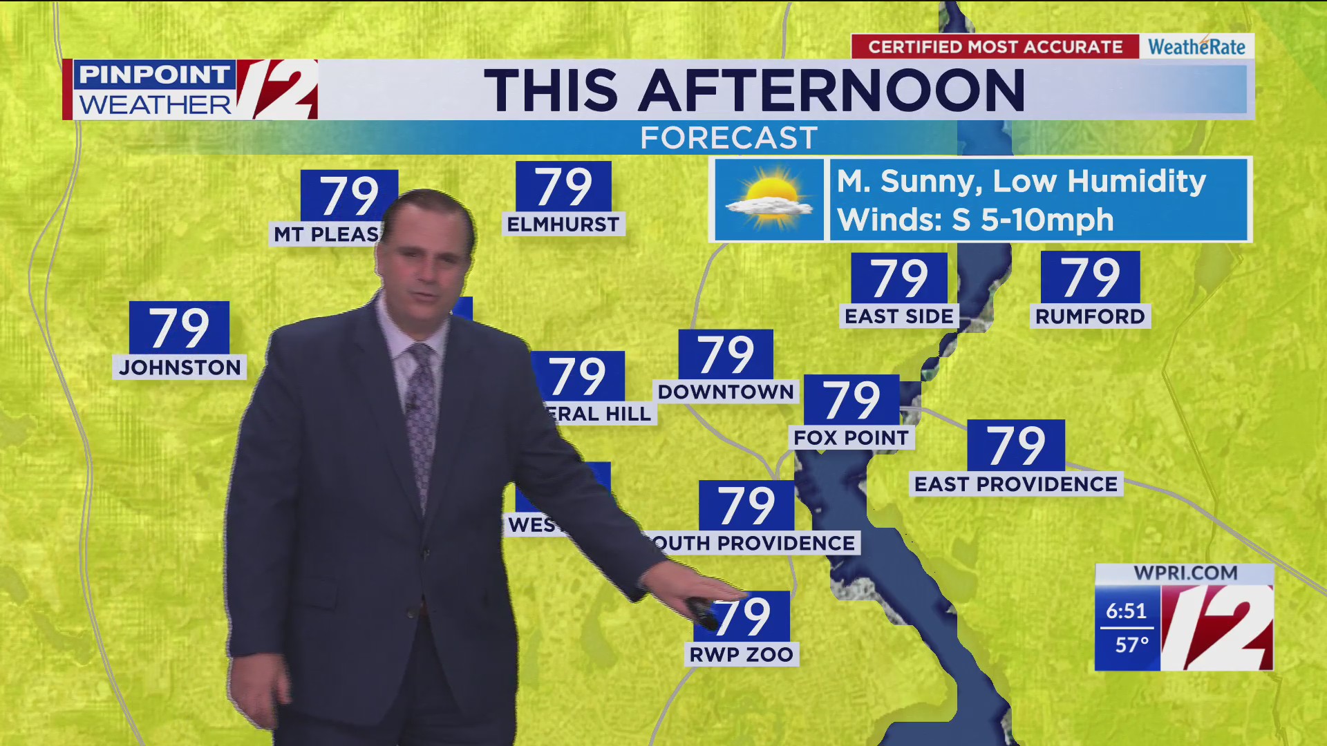 WPRI 12 Weather Forecast for 7/22/25: Nice again today – WPRI.com