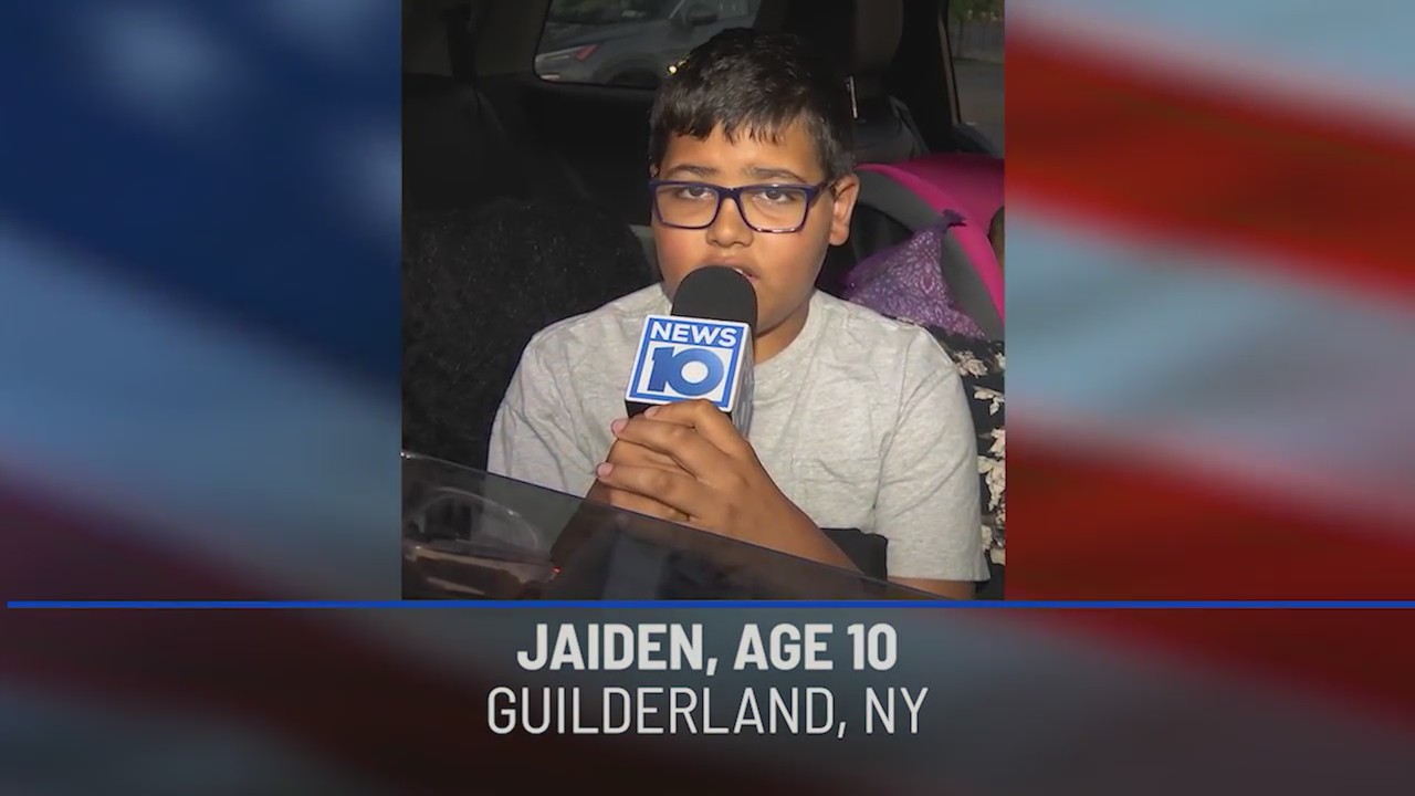 Jaiden gives us our daily pledge of allegiance – NEWS10 ABC