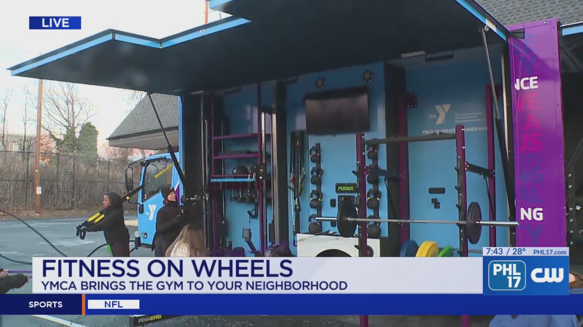 YMCA brings the gym to you with new “Fit Truk” – PHL17.com