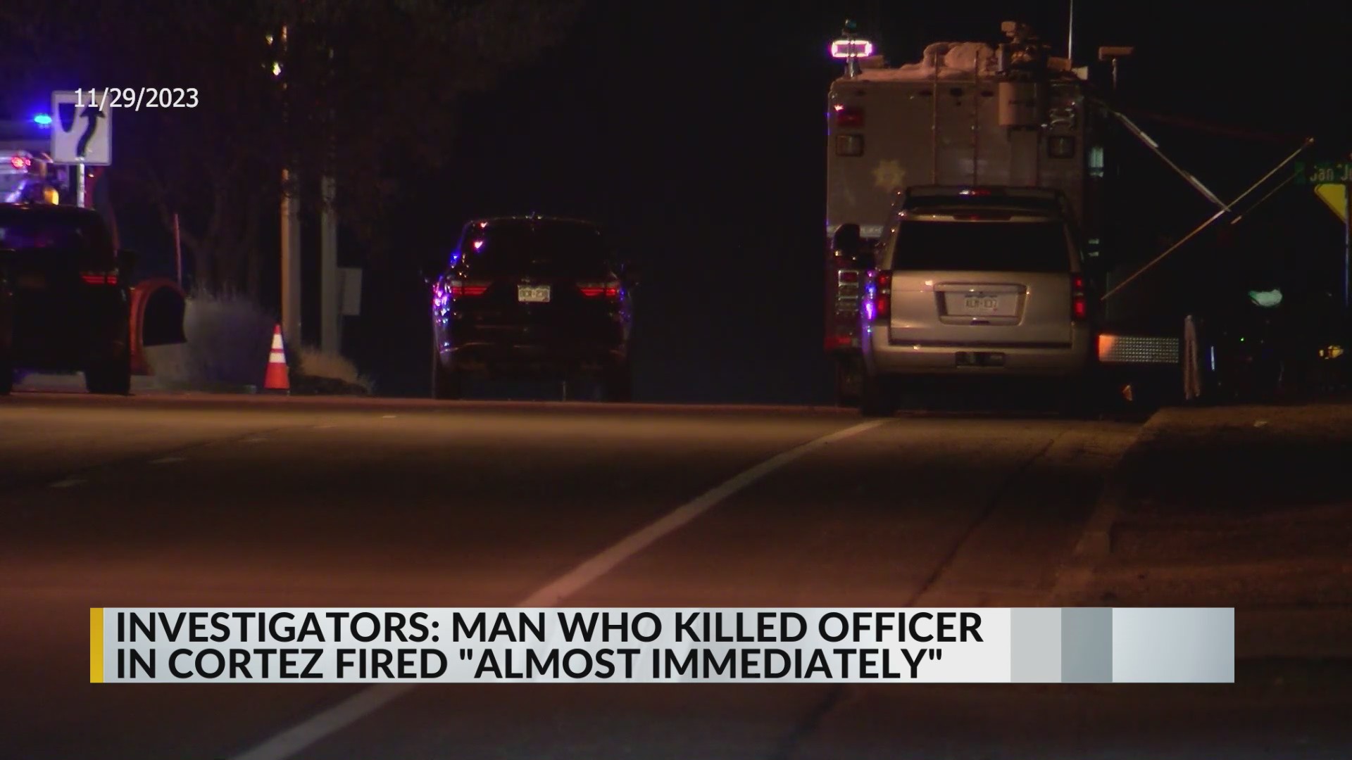 Investigators: Man who killed officer in Cortez fired ‘almost immediately’ – KRQE NEWS 13 ...