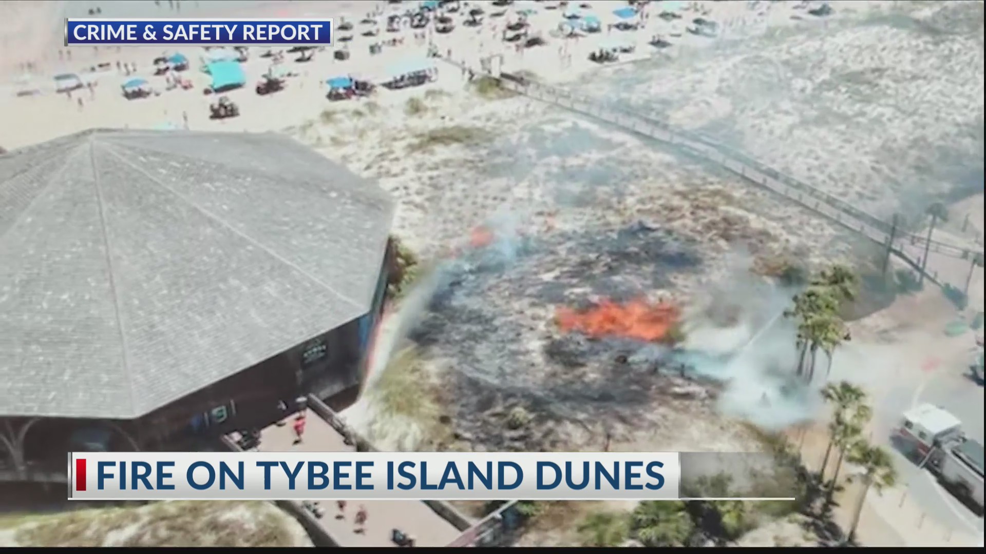 Fire on Tybee Island – WSAV-TV