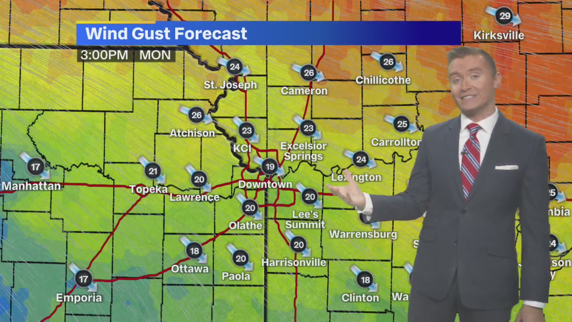 Sunday night forecast – FOX 4 Kansas City WDAF-TV | News, Weather, Sports