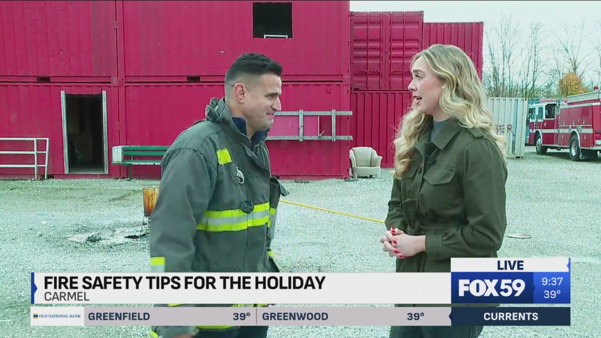 The aftermath of a deep-fried turkey gone wrong – Fox 59