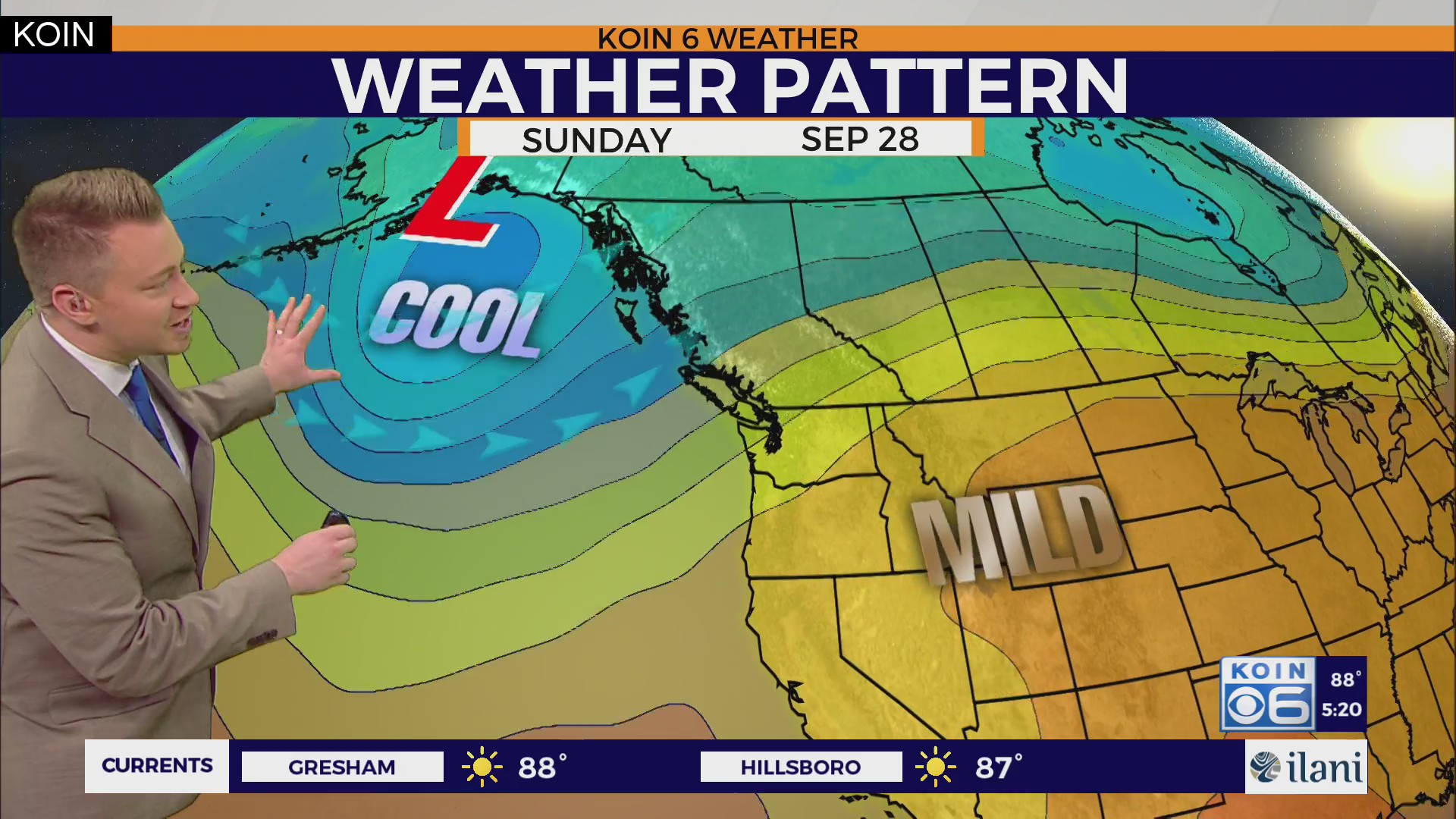 Cooler, fall-like weather on the way to Portland – KOIN.com