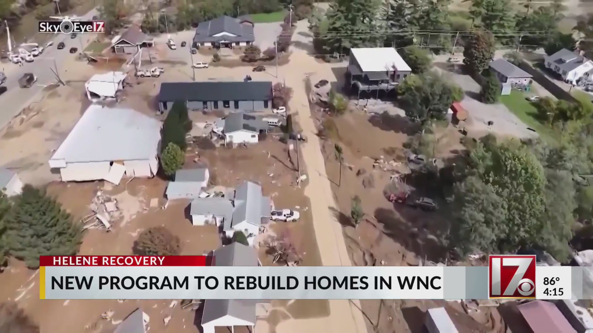 New program to rebuild homes in western NC – CBS17.com