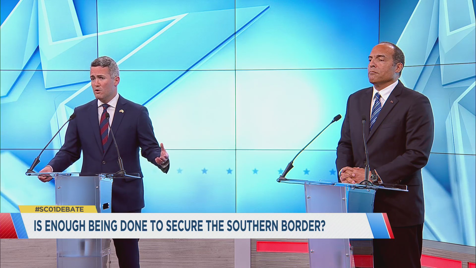 SC01 Democratic Debate: Is enough being done to secure the southern ...