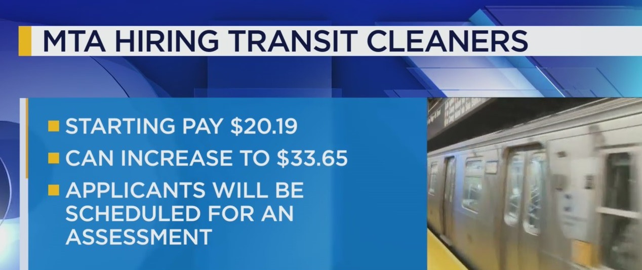 MTA is hiring for jobs with no education requirements – PIX11