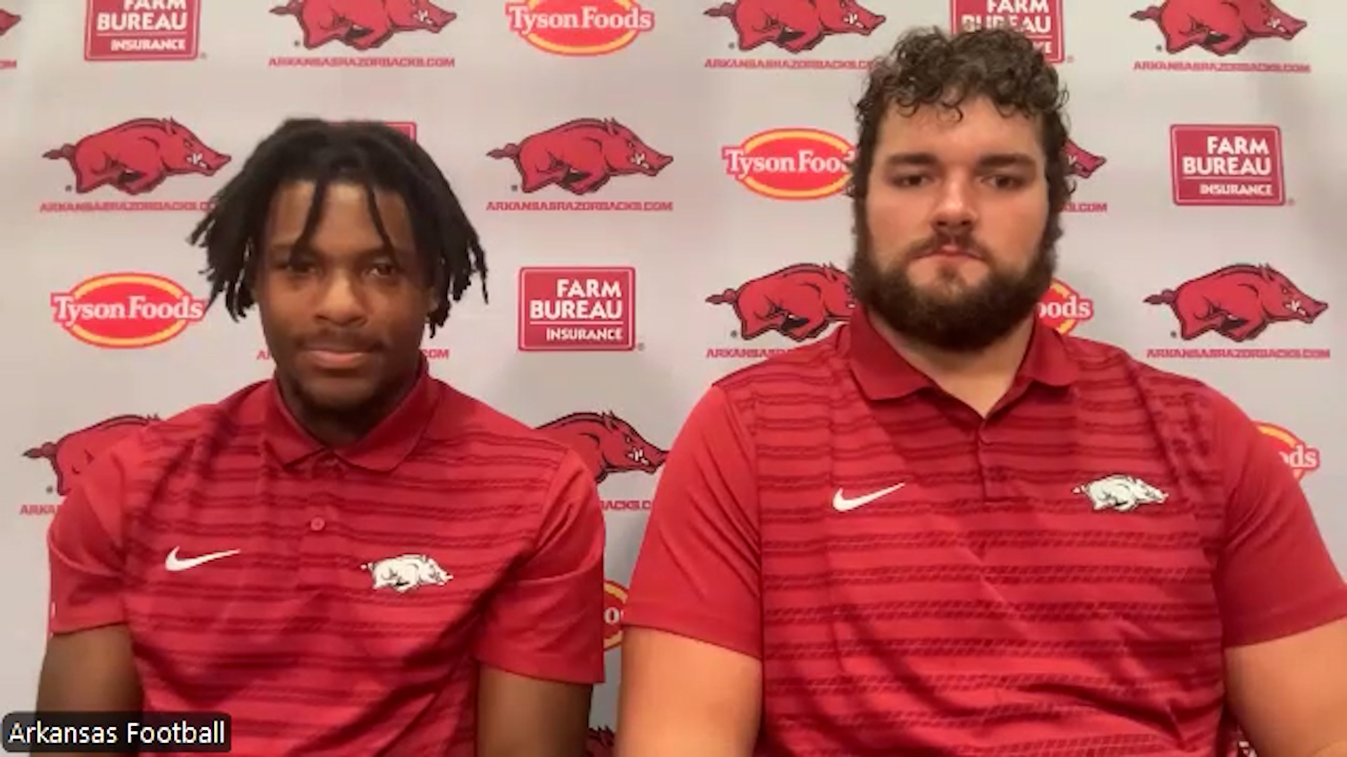 Arkansas’ Jayden Johnson and Josh Braun preview Oklahoma State game ...