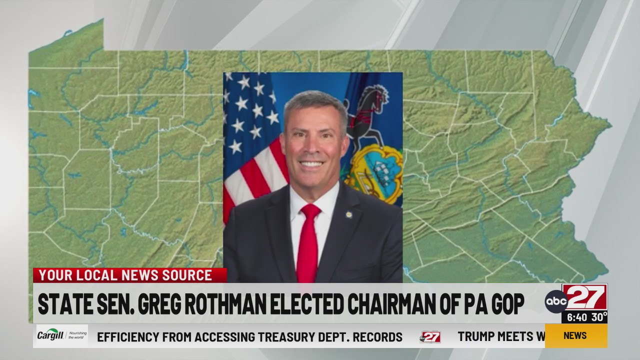 Rothman named chairman of PA GOP – PAhomepage.com