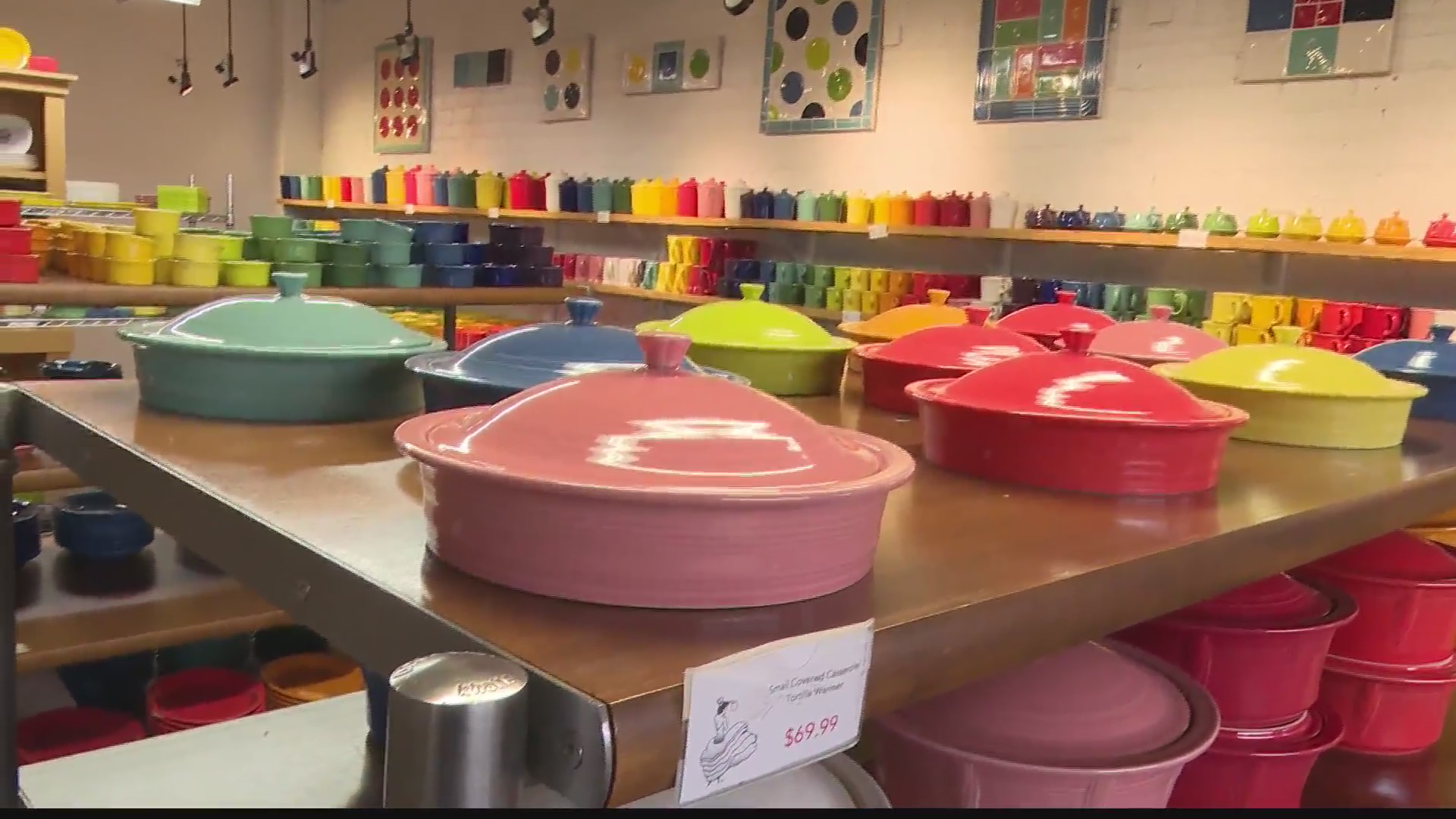 7NEWS EXCLUSIVE: How is Fiesta Dinnerware made? Tour the factory with ...